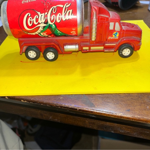 Coca Cola | Toys | Toy Coca Cola Tanker Truck Toy With Coke Can Tanker ...